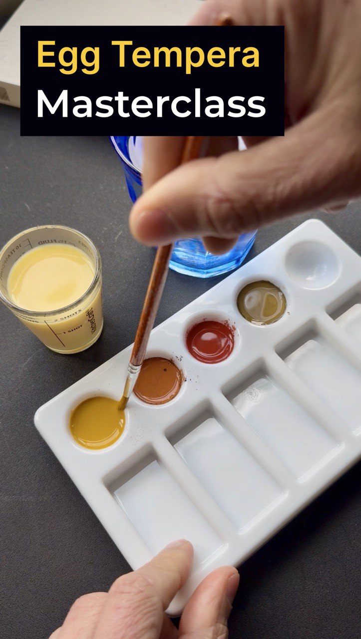 Online Master Class - Egg Tempera – Icon Experience