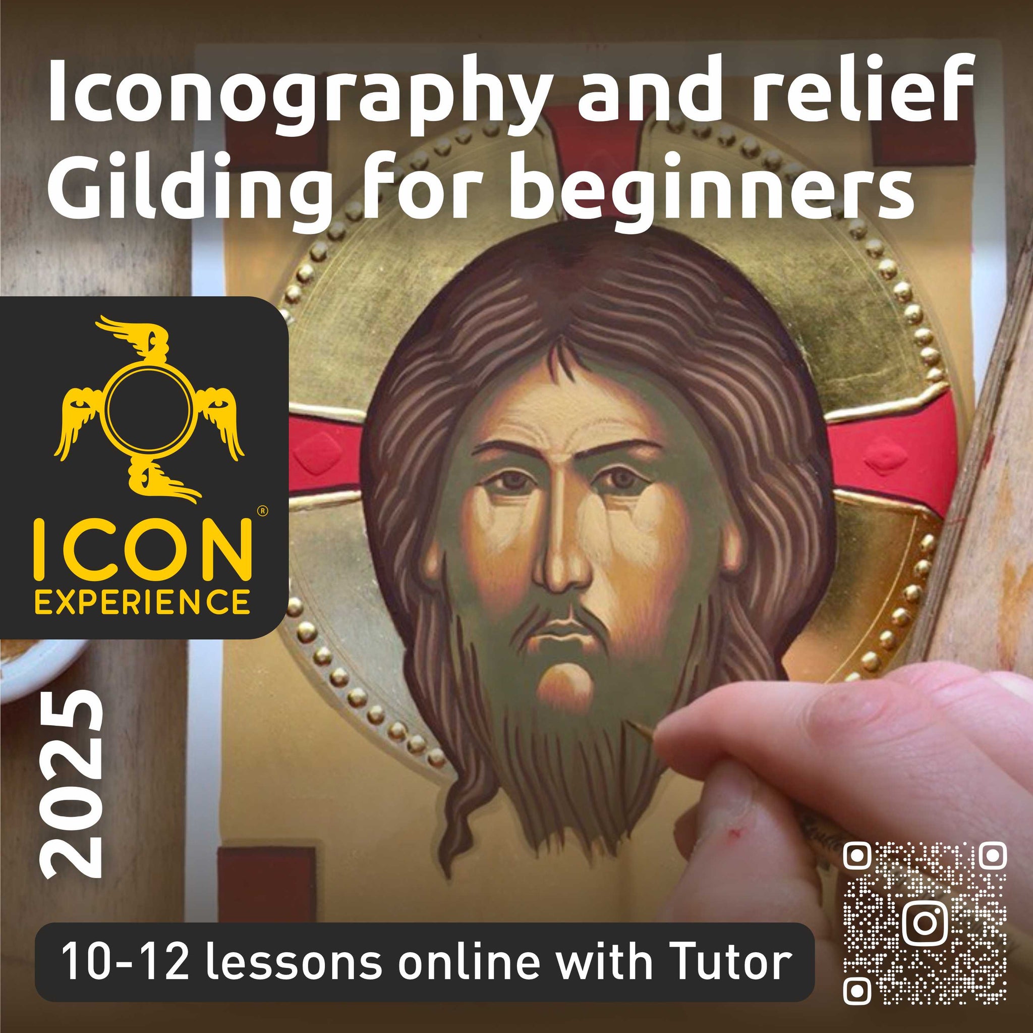 Iconography and relief + Gilding for beginners – Icon Experience