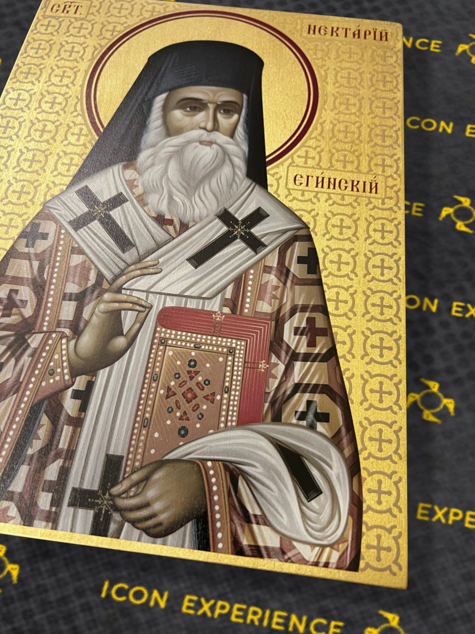 Saint Nectarios Of Aegina Byzantine Iconography Christian Art Gift ...